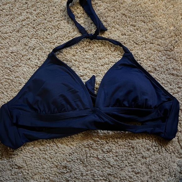 Swim | Blue Swimsuit Top | Poshmark